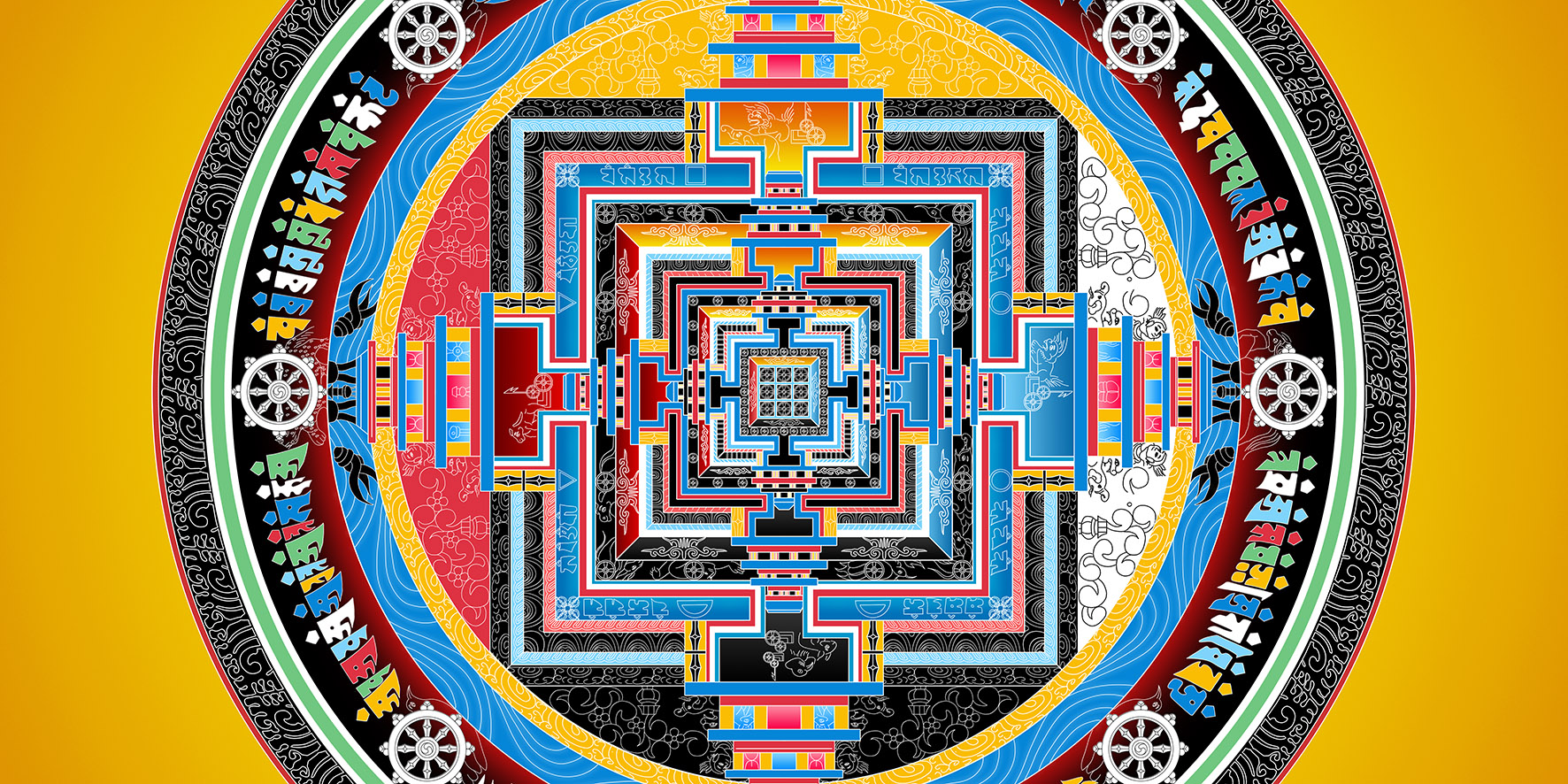 Le Mandala du Kalachakra - Signification et pratique